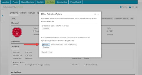 Leica CLM Activate Entitlement ID Offline